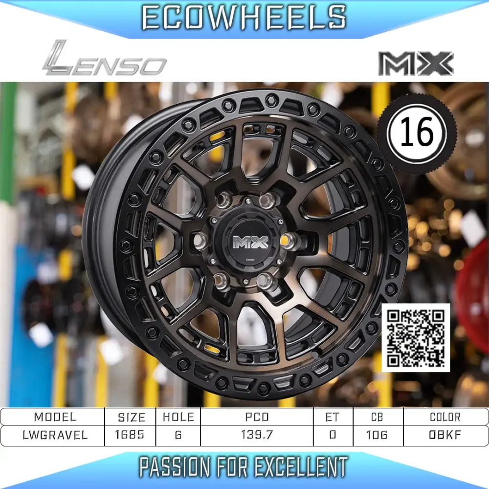 Lenso wheels | Mx gravel 16 inch 6H139.7 - Ecowheels