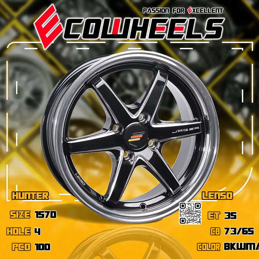 Lenso wheels | Jager hunter 15 inch 4H100 - Ecowheels